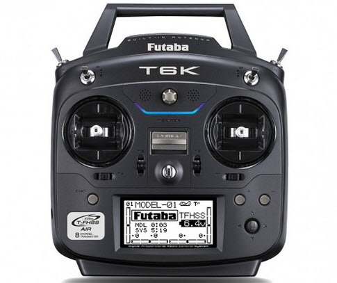 Futaba T6K V2.0 8-Kanal 2,4 GHz T-FHSS + R3006SB 8/6/0 | 22-1013-1