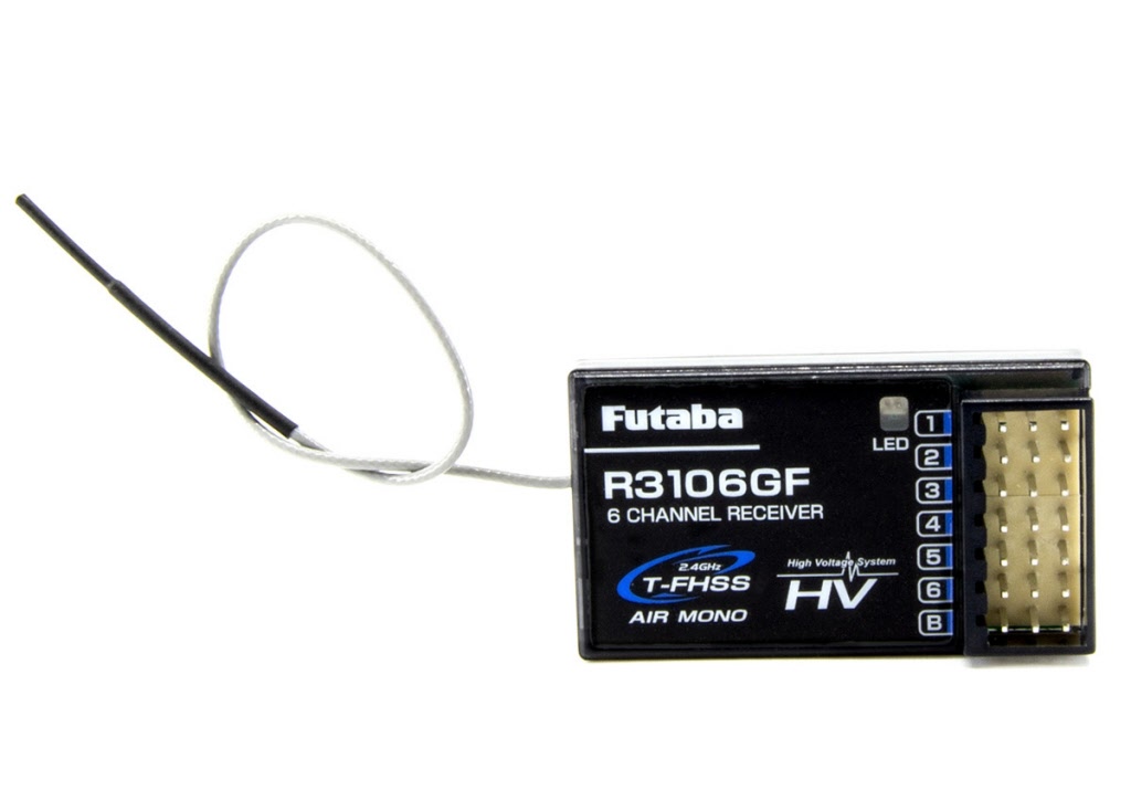 Futaba T6L Sport 2,4 GHz T-FHSS AIR + R3106GF M1 6/6/0 FP05003116-3