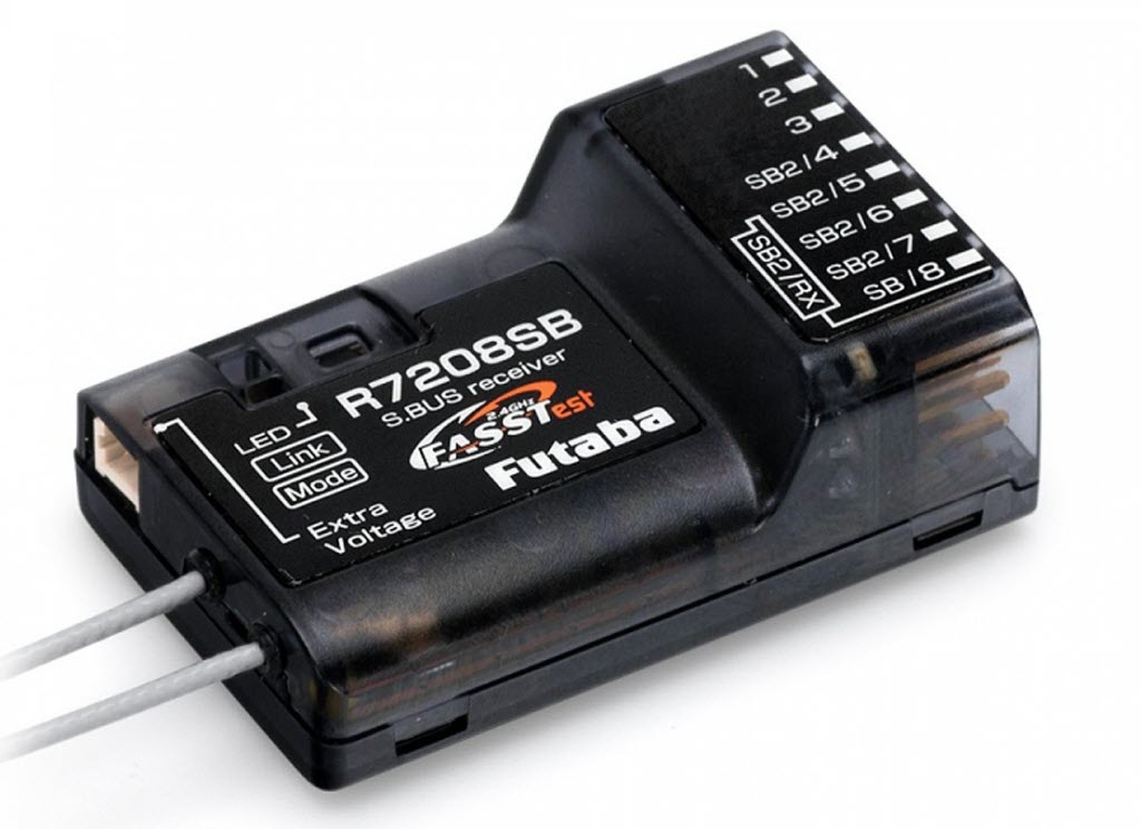 Futaba T16IZ Super 2,4 GHz LiPo + R7208SB 16+2/8/0 FP05003195-3