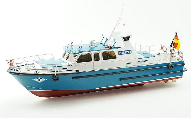 Krick Billing Boats BB0408 WSP-10 Passau Polizeiboot Bausatz